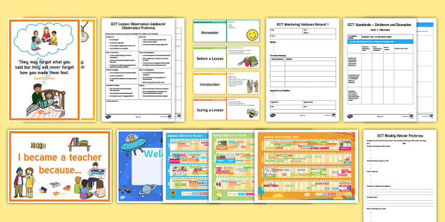 ECT Guidance Pack (teacher made) - Twinkl