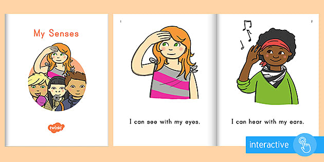 FREE! - My Senses Emergent Reader eBook (teacher made)