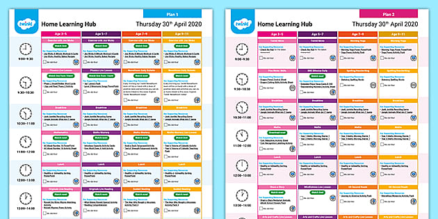 FREE! - Home Learning Hub Daily Plan Thursday 30th April FREE! - Home Learning Hub Daily Plan Thursday 30th April