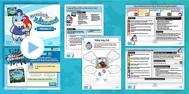 FREE! - *NEW* Grandad's Island Whole-Class Guided Reading Pack 2 [Year 2]