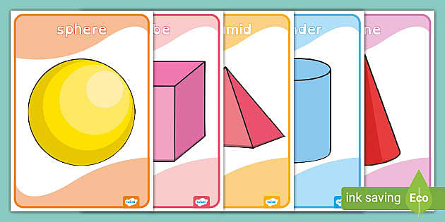 Dyslexia 3D Shape Posters (teacher made) - Twinkl