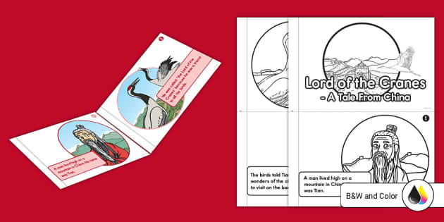 Tales From Around the World: Lord of the Cranes Printable Book