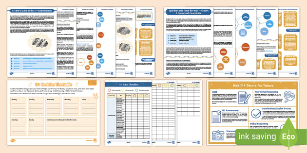 11+ Starter Pack (Teacher-Made)