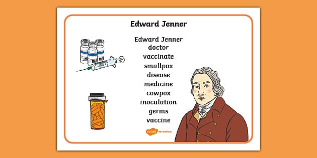 Edward Jenner Word Mat (profesor hizo) - Twinkl