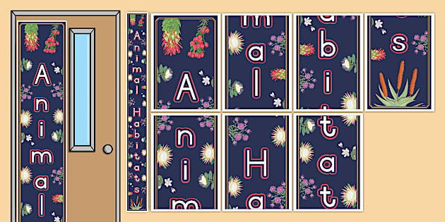 Fynbos-Themed Heritage Day Vertical Door Banner - Twinkl