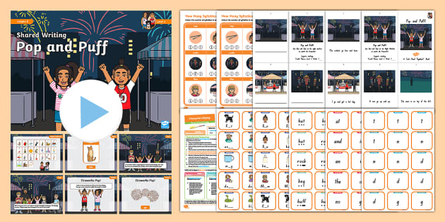 Recap Reading and Writing Level 2: Week 7: Lesson 5 - Twinkl