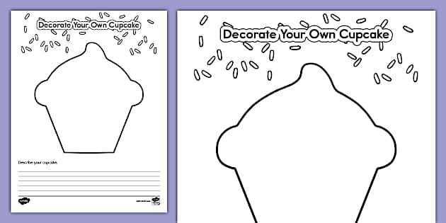 Decorate Your Own Cupcake Activity