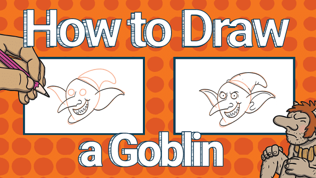 How to Draw a Goblin | Twinkl Kid's TV (teacher made)