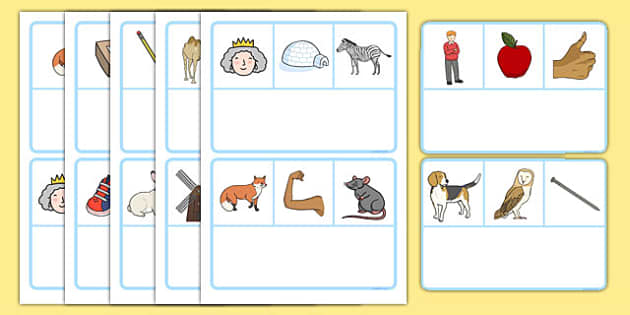 Secret Word Phonics Game Phase 3 (teacher made)