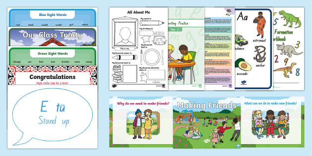 Beginning Teacher Starter Pack: New Entrants - Twinkl