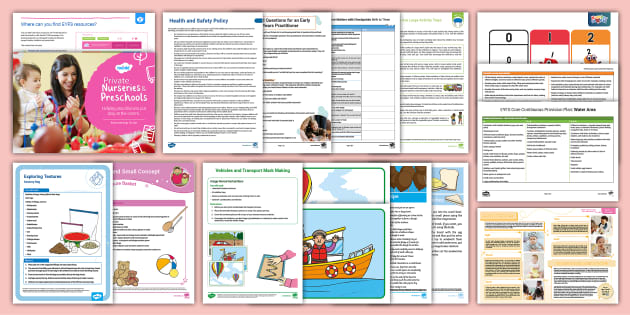 FREE Private Nurseries EYFS Taster Pack | Twinkl - Twinkl