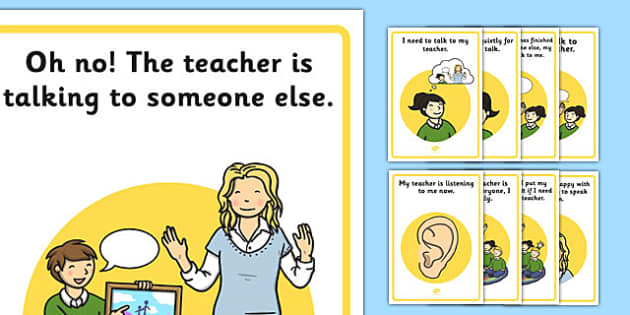 Speaking and Listening Social Situation Posters