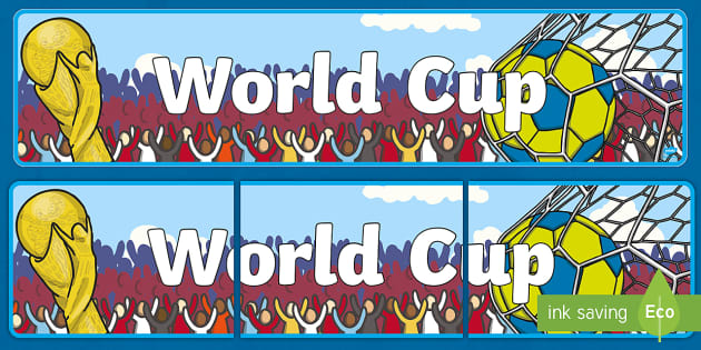 Football World Cup Role Play Display Banner (teacher made)