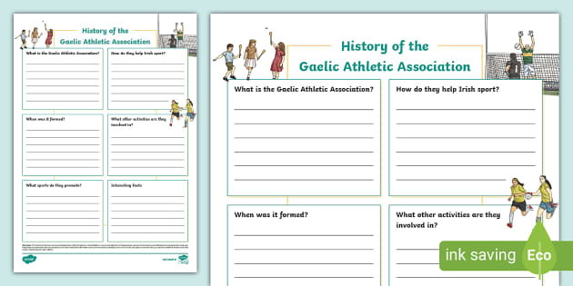 History of the Gaelic Athletic Association Fact File