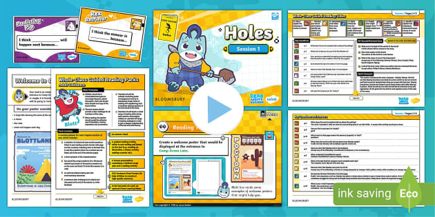 UKS2 Holes Whole-Class Guided Reading Pack 1 (Teacher-Made)
