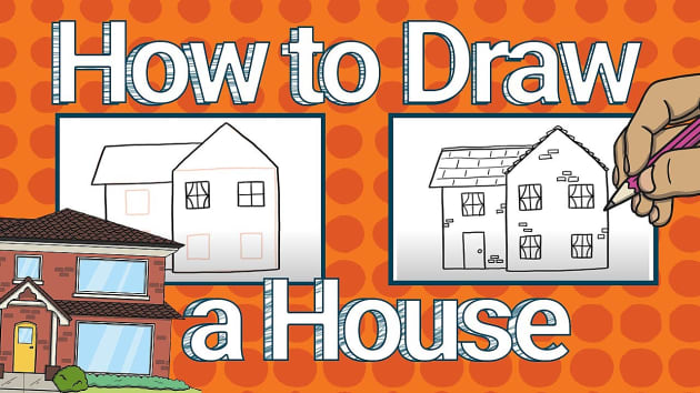 How to Draw a House | Twinkl Kid's TV (creat de profesori)