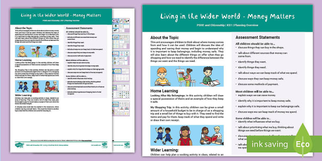 Money Matters - Teaching Financial Education with Santander - Twinkl Blog