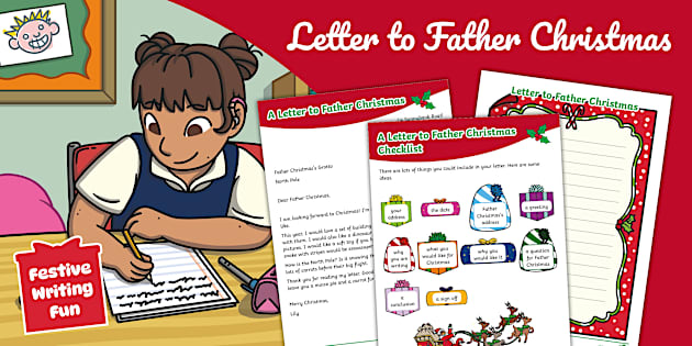 Writing a Letter to Father Christmas - Primary Resources - KS1