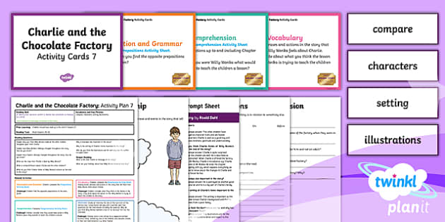Charlie and the Chocolate Factory Guided Reading 7 Y3 to Support ...