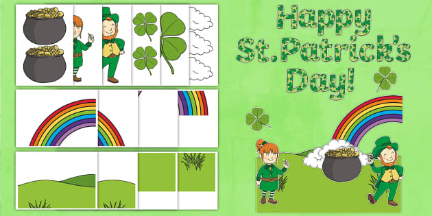 St. Patrick's Day Door Display Pack (teacher made) - Twinkl