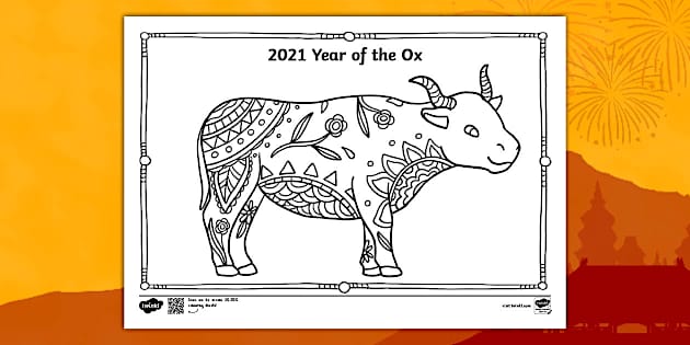 Chinese New Year 2021 Rat Coloring Pages Line Art Chinese Zodiac Signs