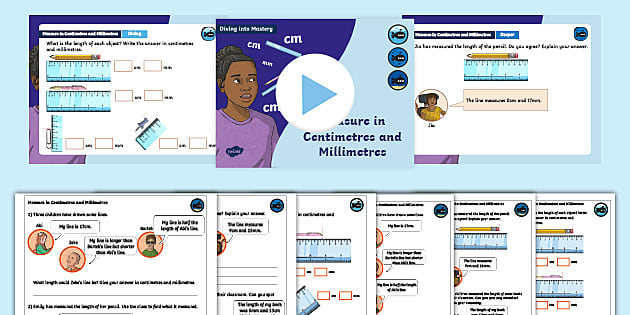 👉 Y3 DiM: Step 3 Measure in Centimetres and Millimetres