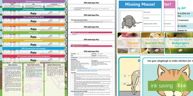 Eyfs Enhancement Ideas And Resources Pack To Support