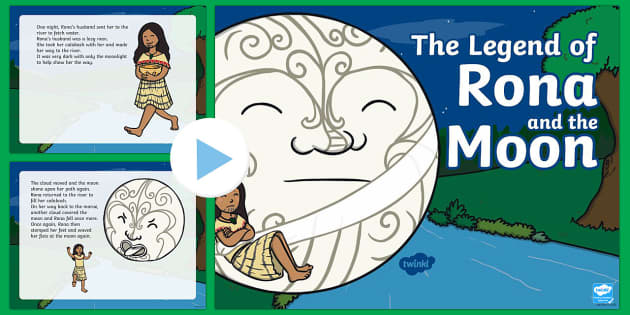 The Legend of Rona and the Moon PowerPoint