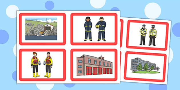 Jobs and Place of Work Matching Cards (teacher made)