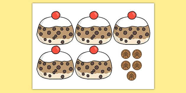 👉 5 Currant Buns Cut Outs (teacher made)