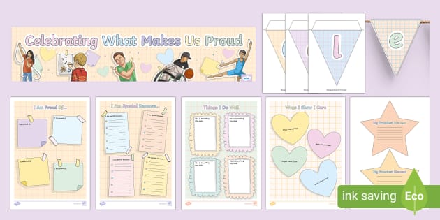 Motivational Display Pack - PSHE and Wellbeing Resources