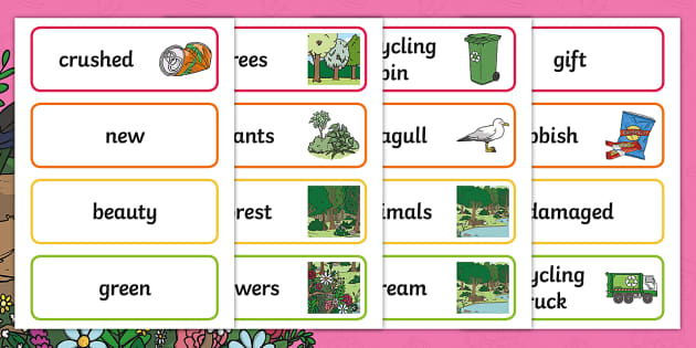 The Messy Magpie Word Cards (teacher made)