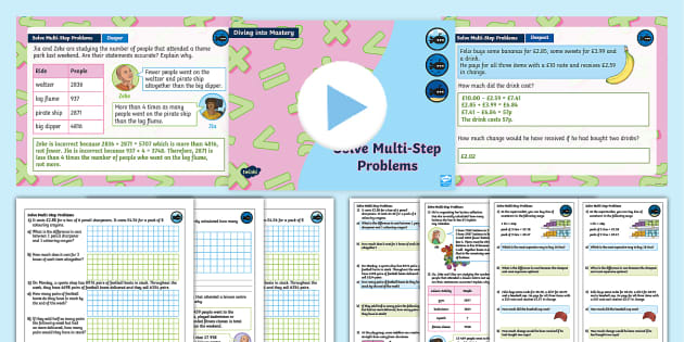👉 White Rose Supporting Year 6 Solving Multi-Step Problems