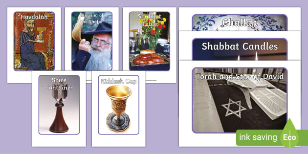 Shabbat Display Photos (teacher made)