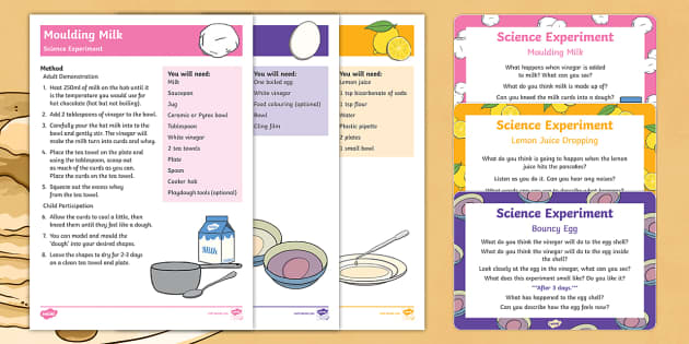 EYFS Pancake Day Science Experiments Resource Pack - Twinkl