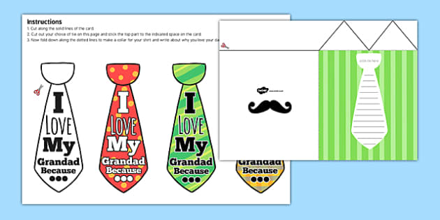 Ideas for Father's Day - Twinkl