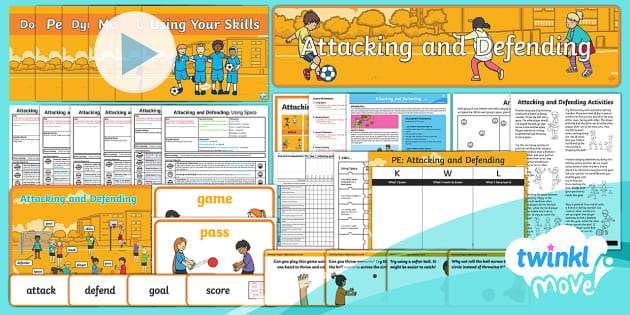 👉 Year 1 Attacking and Defending Scheme of Work | Twinkl PE