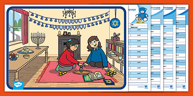 Hanukkah Blanks Levels Of Language Levels 1 4 Activity Pack hanukkah-blanks-levels-of-language-levels-1-4-activity-pack