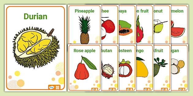 Singapore Fruits Display Posters (teacher made) - Twinkl