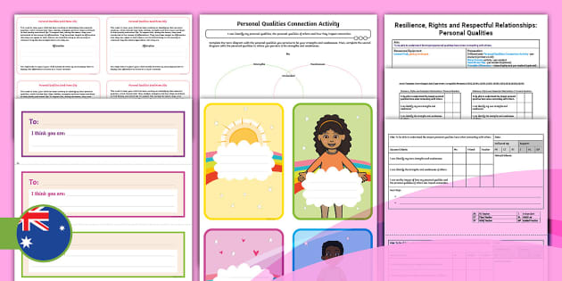Year 2 RRRR Personal Qualities Lesson Pack (teacher made)