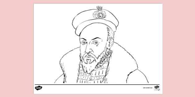 John Dudley Colouring Sheet | Colouring Sheets - Twinkl