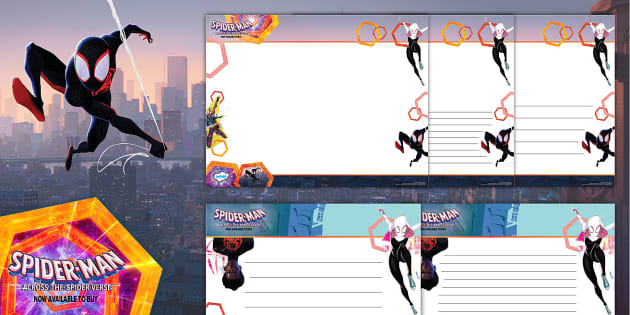 FREE Spider-Man™: Journal Writing Pages (teacher made)