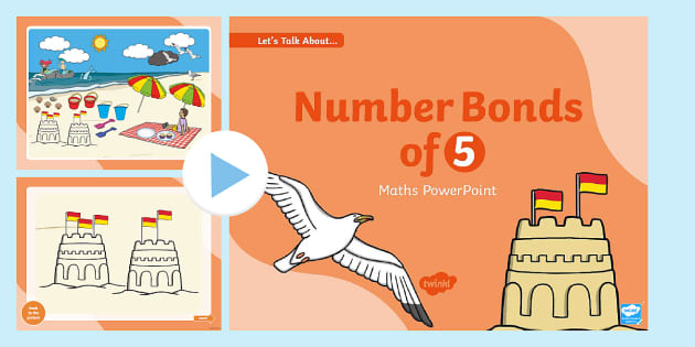 👉 Talk About Number Bonds to 5 Maths PowerPoint