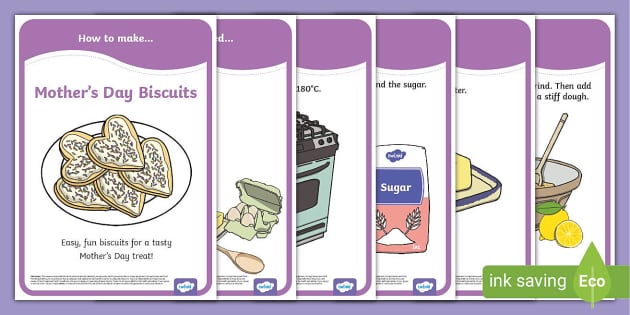 Mother's Day Biscuits | Baking - Primary - Twinkl