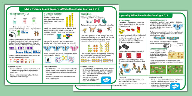 👉 Knowledge Organiser White Rose Maths Unit Growing 6, 7, 8 👉 Knowledge Organiser White Rose Maths Unit Growing 6, 7, 8