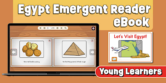 Let’s Visit Egypt! Emergent Reader eBook
