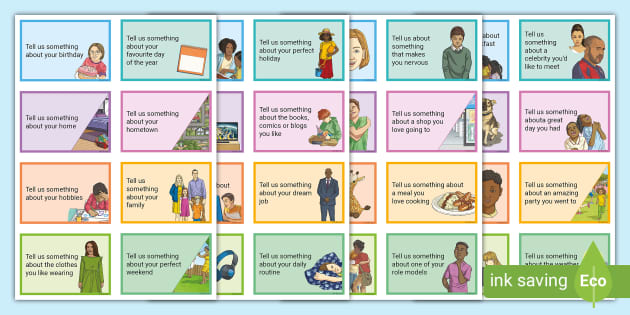 FREE! - ESL Get to Know You Lucky Dip Conversation Starters