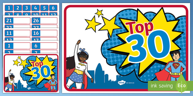 Superhero Behaviour Management Reward System - Twinkl