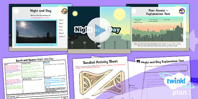 KS2 Year 5 Science: Day and Night Lesson Pack 4 - Twinkl