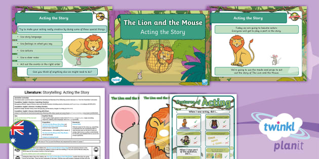 Foundation The Lion and the Mouse Storytelling Lesson 2